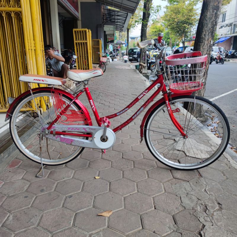 Jual Sepeda Mini Keranjang Trex Bekas Second 26" | Shopee Indonesia