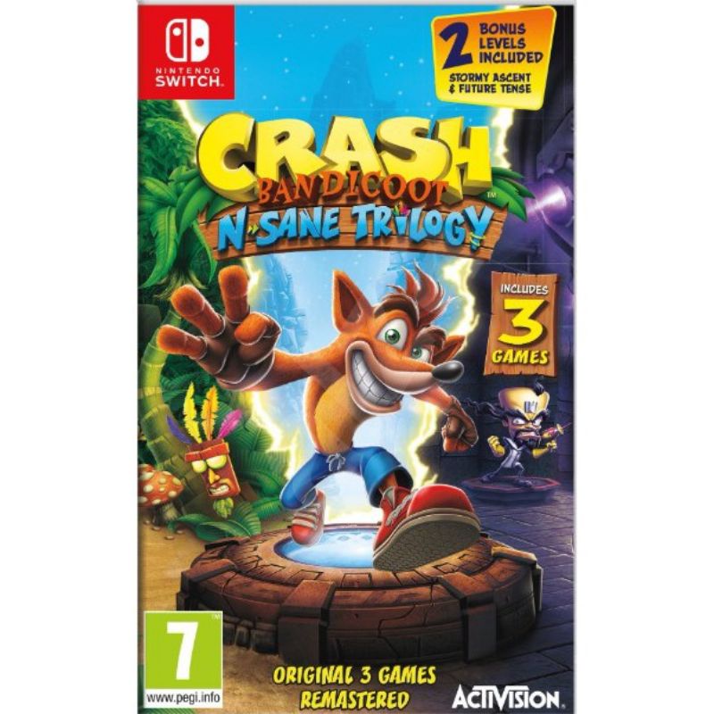 Jual Crash Bandicoot N. Sane Trilogy Nintendo Switch (Digital) | Shopee Indonesia