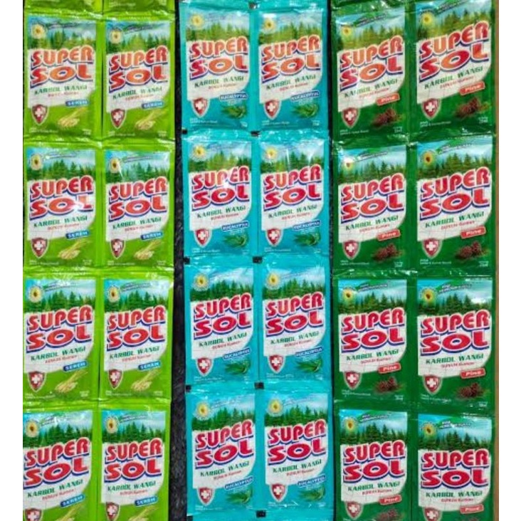 Jual WINGS CARE | SUPERSOL 500 karbol pembersih lantai sachet [ renteng ...
