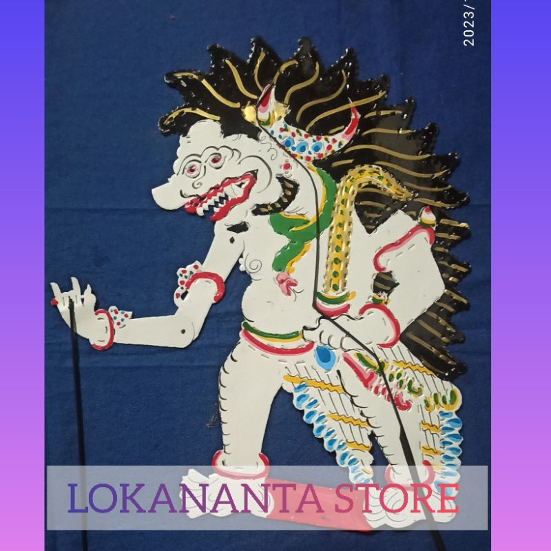Jual Wayang kulit kertas mainan buto amral malihan puntadewa | Shopee ...
