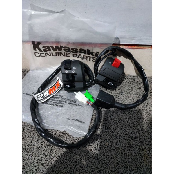Jual HOLDER SAKLAR KAWASAKI W175 W 175 ASLI ORIGINAL BARU SET KANAN DAN KIRI, BISA UNTUK KLX 150 ...