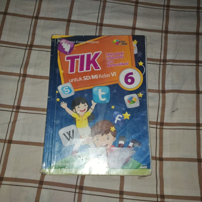 Jual Buku TIK kelas 6, Buku pelajaran SD, Buku SD, sekolah dasar, Buku ... Jual Buku TIK kelas 6, Buku pelajaran SD, Buku SD, sekolah dasar, Buku ...