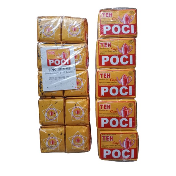 Jual [500gr] Teh Bubuk Cap Poci (1pack isi 10kotak @45gr) | Shopee ...
