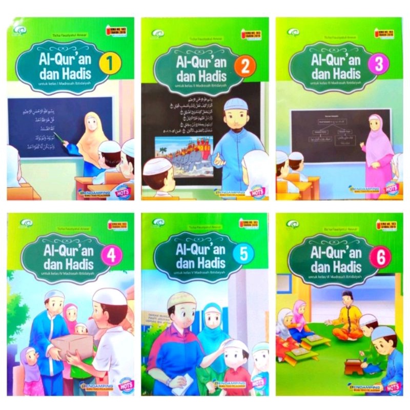 Jual Al Quran Hadis SD MI Kelas 1 2 3 4 5 6 KMA Aqila Tiga Serangkai | Shopee Indonesia