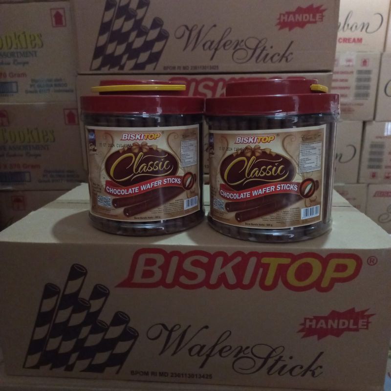 Jual Biskitop Astor 500 gram 1 dus isi 6 toples | Shopee Indonesia
