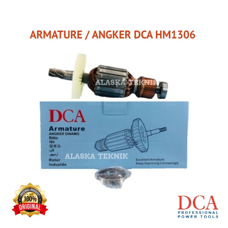 Jual DCA Armature HM1306 / HM 1306 / Angker Makita HM1306 / HM 1306 ...