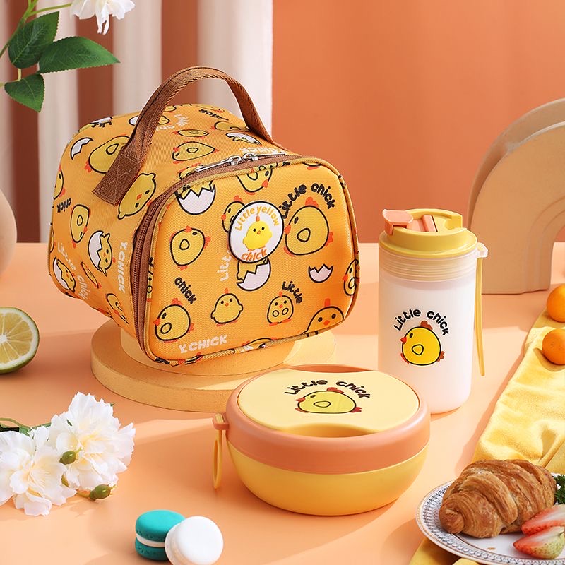 Jual Lunch Box Set Kotak Makan Stainless Steel + Botol & Tas Thermal ...