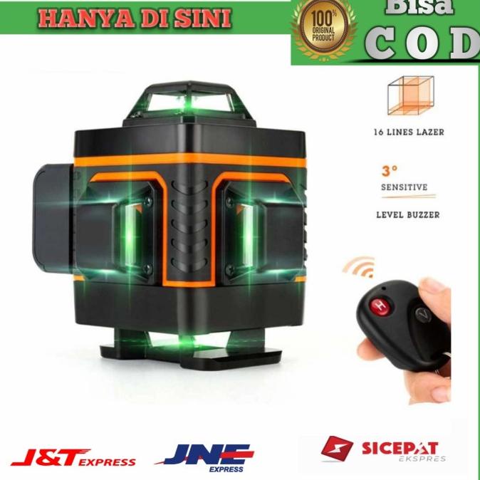 Jual HILDA Level Laser Mesin Self Leveling Laser 4D 16 Line with Remote ...