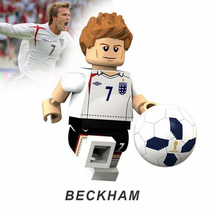 Jual Lego David Beckham Football Player Strange MU Mario Madrid Swat ...