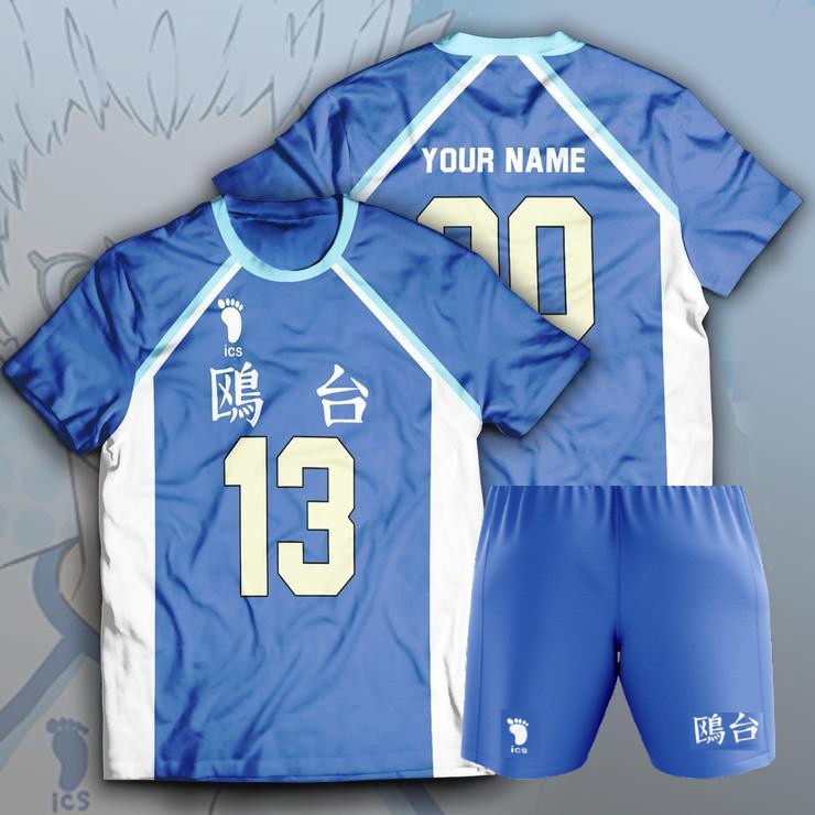 Jual Jersey AnimeHaikyuu Kamomedai Team Baju Kaos Setelan Volly ball ...