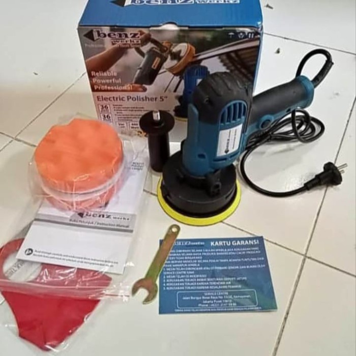 Jual Mesin Poles Mobil/Motor Benz Werkz Polisher 5 Inch | Shopee Indonesia