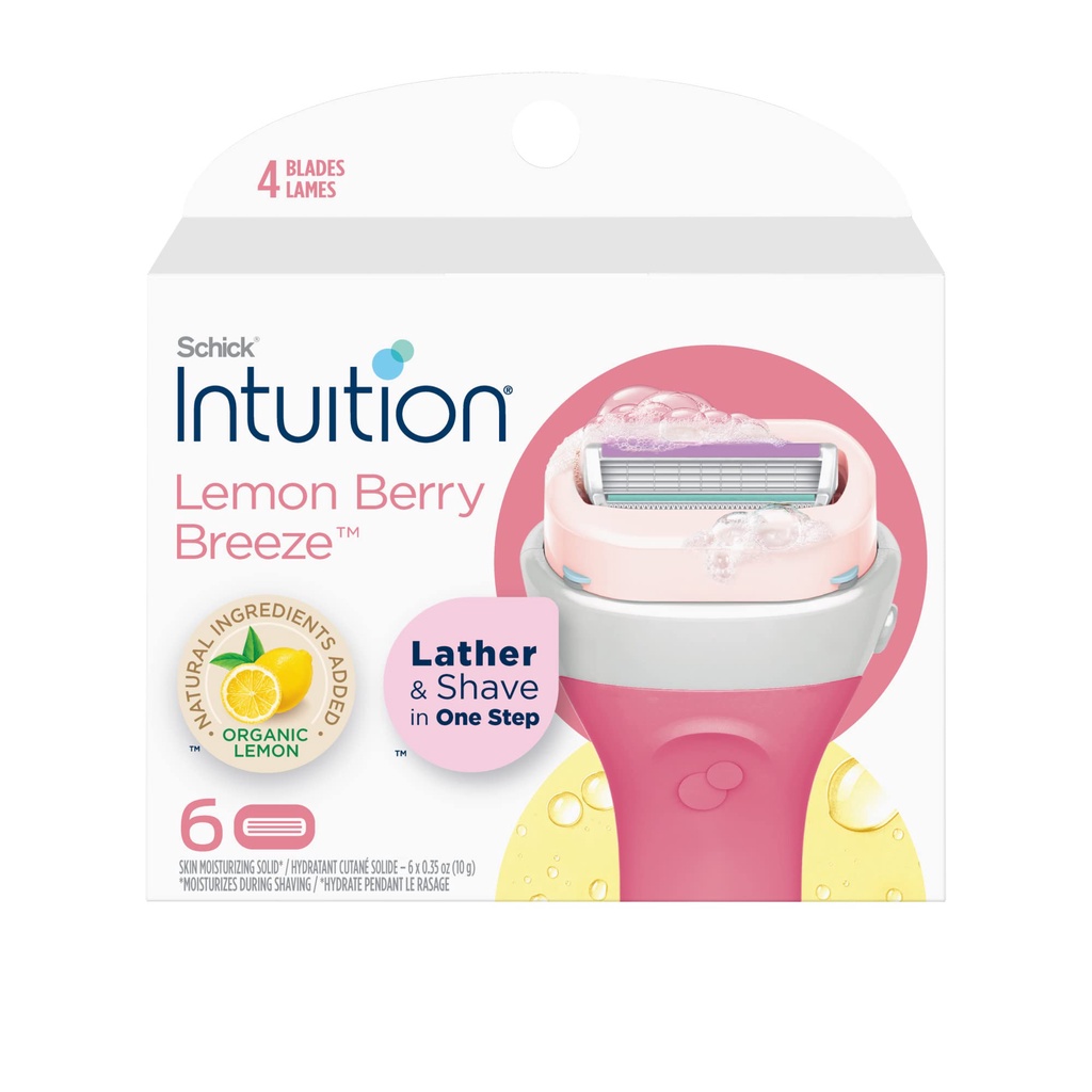 Jual SCHICK Intuition - Perfect Touch | Lemon Berry Breeze | Pure ...