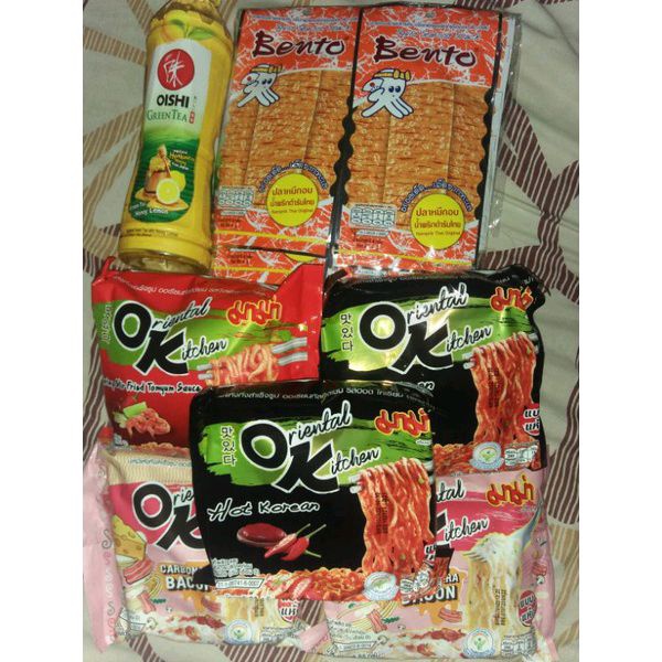 Jual Bento Squid seafood dan oishi drink thailand | Shopee Indonesia