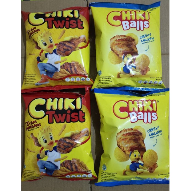 Jual ( COD ) Chiki Twist 75g & Chiki Balls 55g | Shopee Indonesia