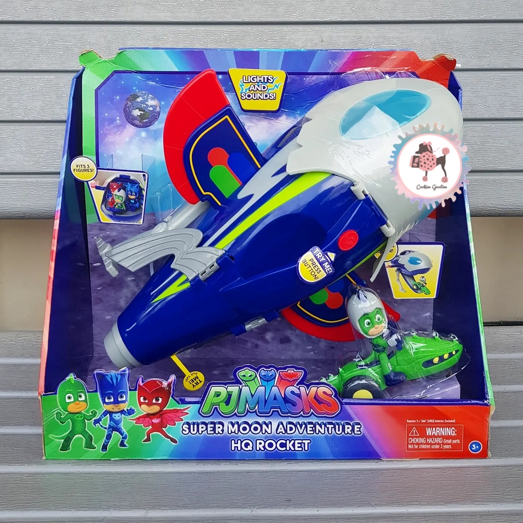 Jual Pj Masks Super Moon Adventure HQ Rocket | Shopee Indonesia