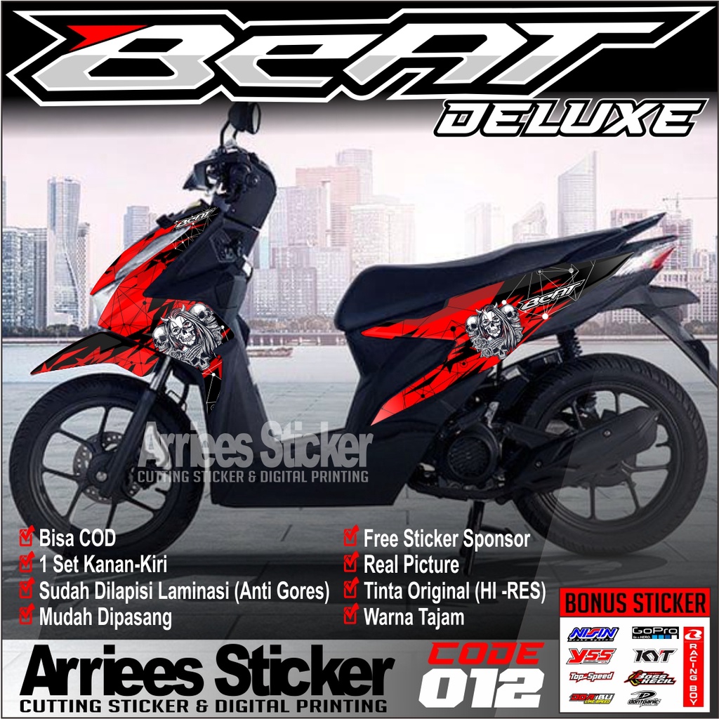 Jual Sticker Decal Beat Deluxe Beat Street Full body 2020 2021 2022 ...