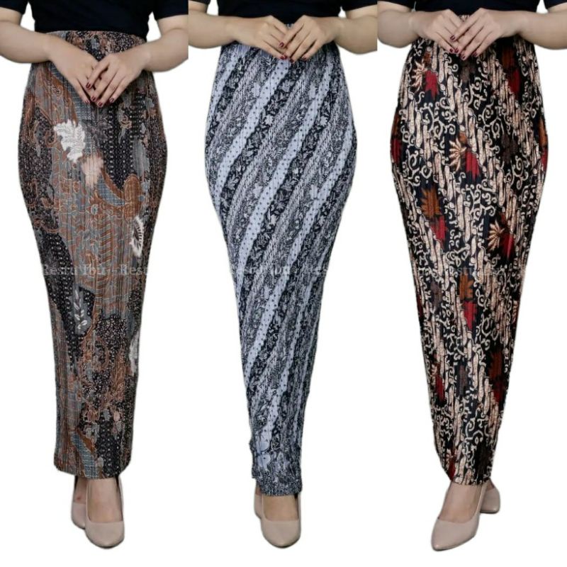 Jual Rok Plisket KENANGA / Rok Kebaya / Setelan Kebaya / Rok Rampel ...