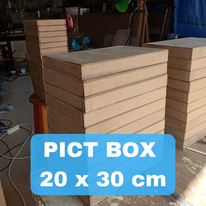 Jual Bingkai Foto Pictbox MDF ukuran 20 x 30 cm | Shopee Indonesia