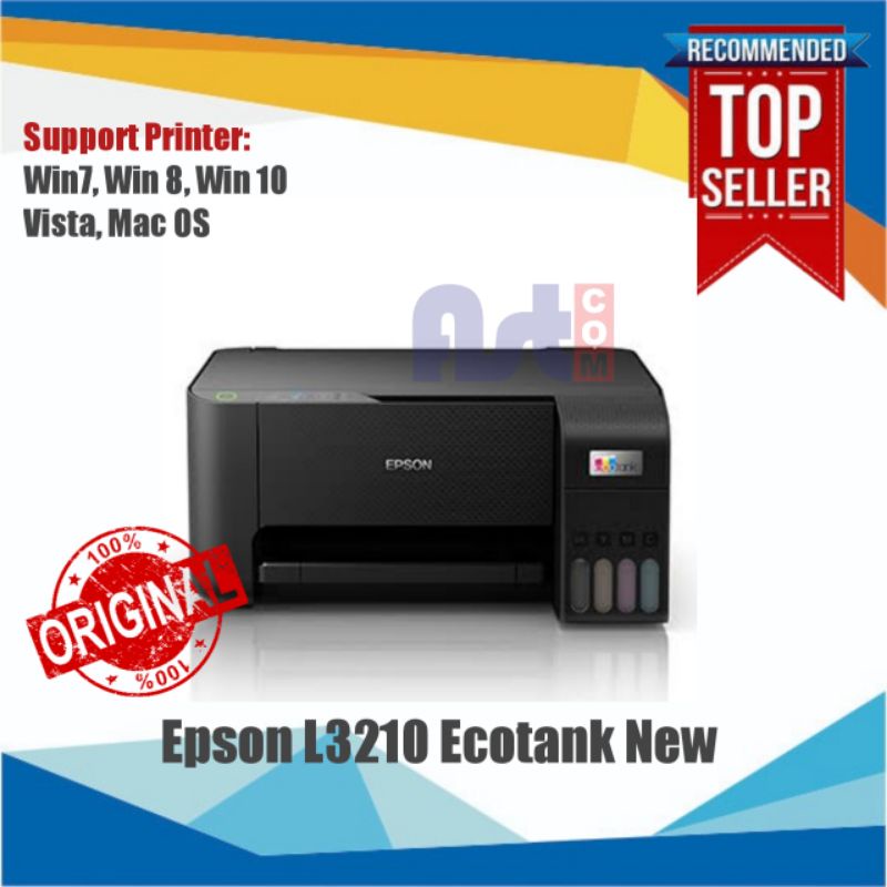 Jual Printer Scan Copy Epson L3210 Ecotank Baru New | Shopee Indonesia