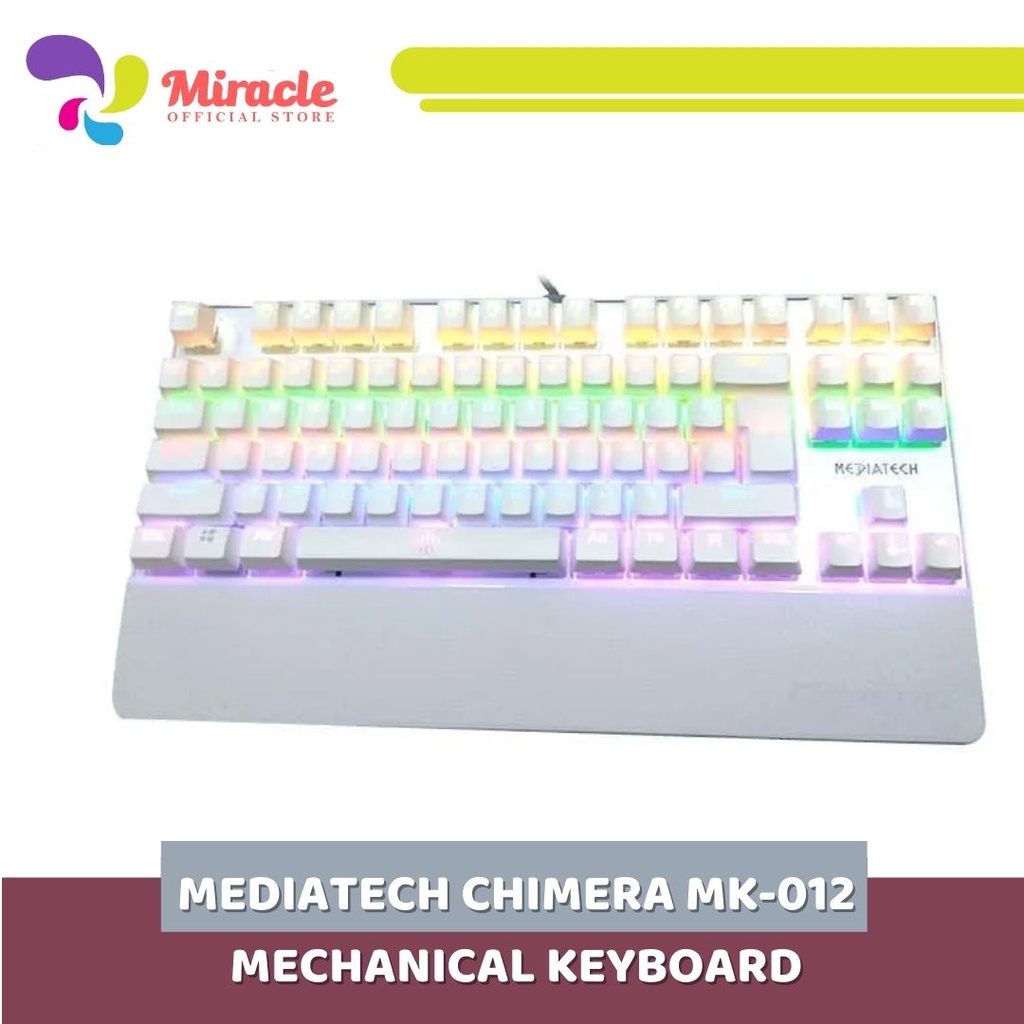 Jual Mediatech Keyboard Gaming Mechanical Chimera MK-012 - Real ...