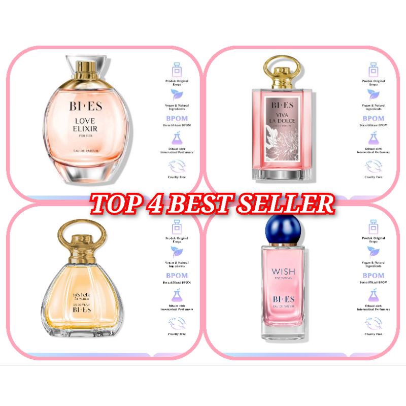Jual BIES PARFUM 100ml ORIGINAL BI.ES EDP BI'ES | Shopee Indonesia