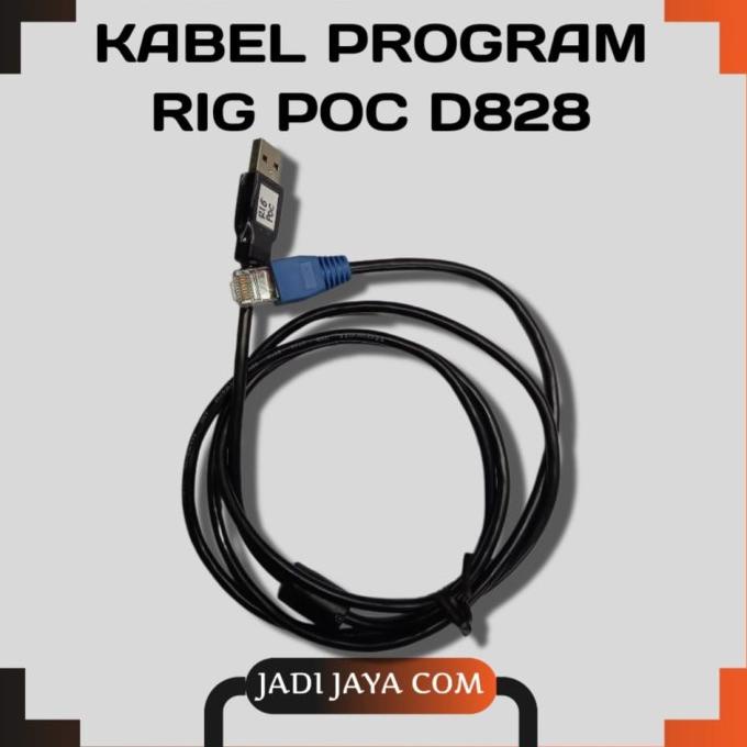 Jual kabel data Radio Rig POC D828,Alat progam Radio Rig POC D828 ...