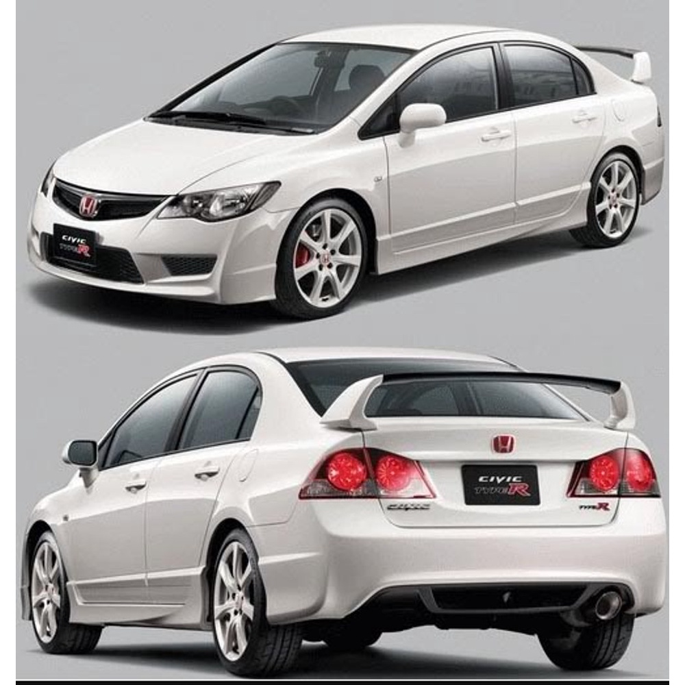Jual Bodykit Honda Civic FD Type R + Ducktail MK2 | Shopee Indonesia