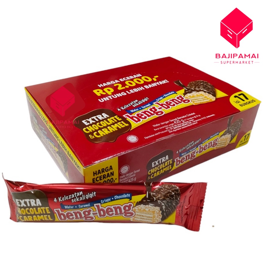 Jual BENG BENG WAFER CHOCOLATE BOX ISI 17 Bungkus | Shopee Indonesia