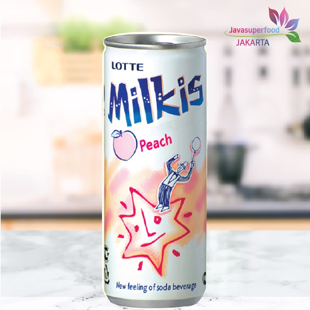 Jual Lotte Chilsung Milkis Peach Soda 250 ML | Shopee Indonesia
