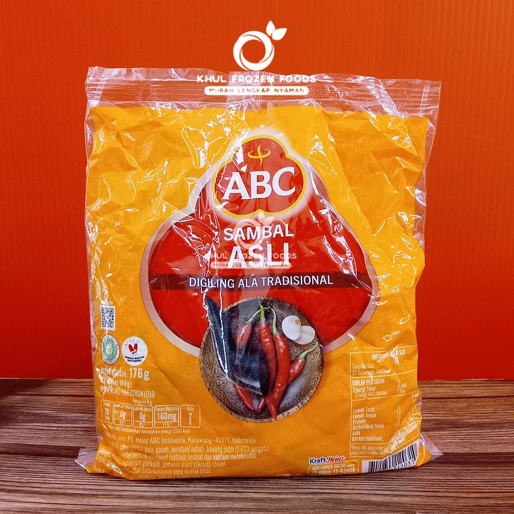 Jual ABC Sambal Asli Sachet Isi 22pcs/Sambal ABC Kemasan | Shopee Indonesia