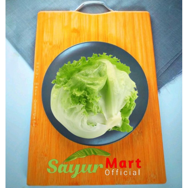 Jual Head Lettuce/Selada Bokor/Lotus 300 - 500 gr | Shopee Indonesia