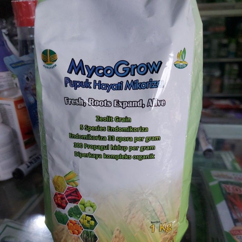 Jual MycoGrow Pupuk Hayati Mikoriza 1kg | Shopee Indonesia