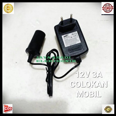 Jual G668 ORIGINAL ADAPTOR COLOKAN MOBIL CAR 12V 3A SOCKET ELEKTRONIK ...