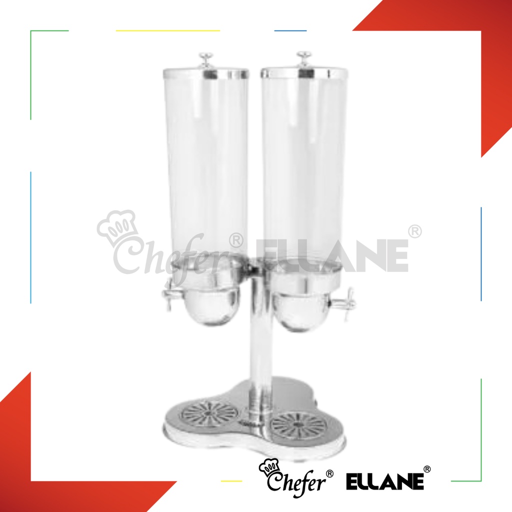 Jual CEREAL DISPENSER DOUBLE 2X4 LITER | Shopee Indonesia