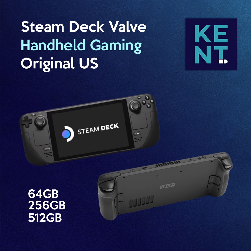 Jual Steam Deck Valve Handheld Gaming US 64GB 256GB 512GB | Shopee ...