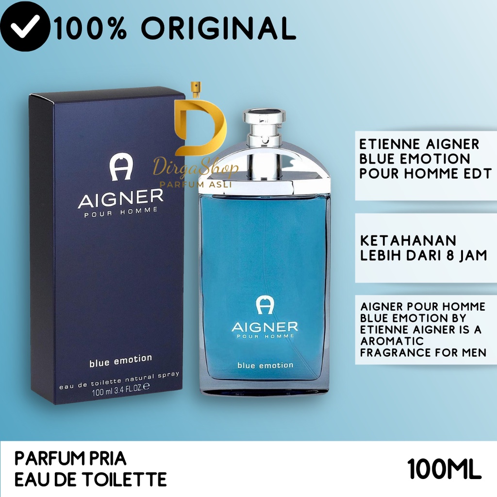 Jual Etienne Aigner Blue Emotion For Men EDT | Shopee Indonesia