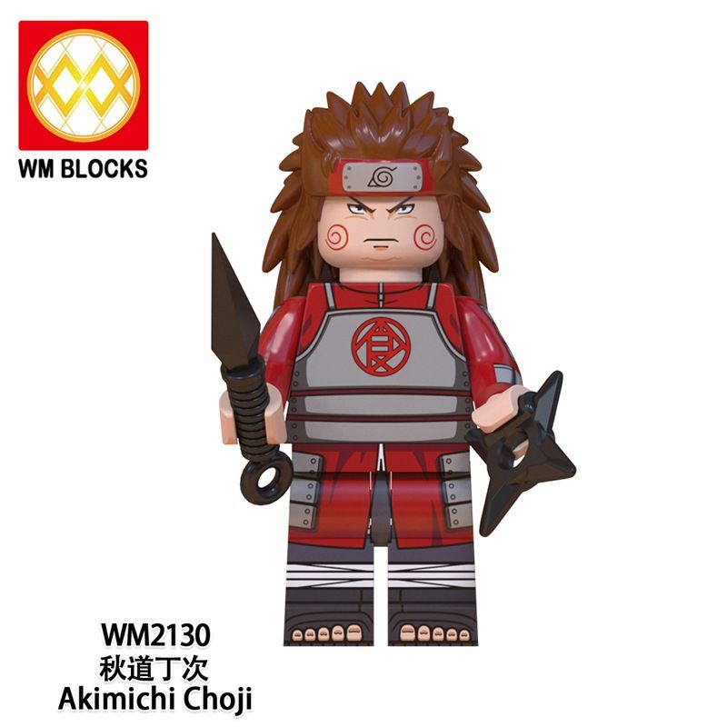 Jual Mainan Anak balok Action Figur mini Naruto Akatsuki + Senjata ...
