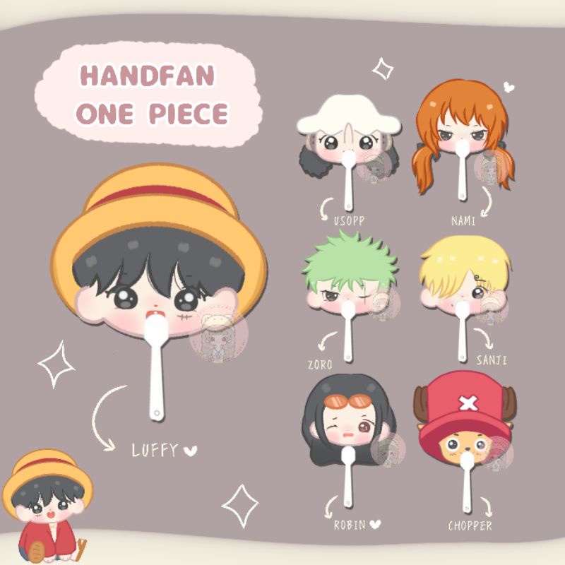 Jual handfan one piece | Shopee Indonesia