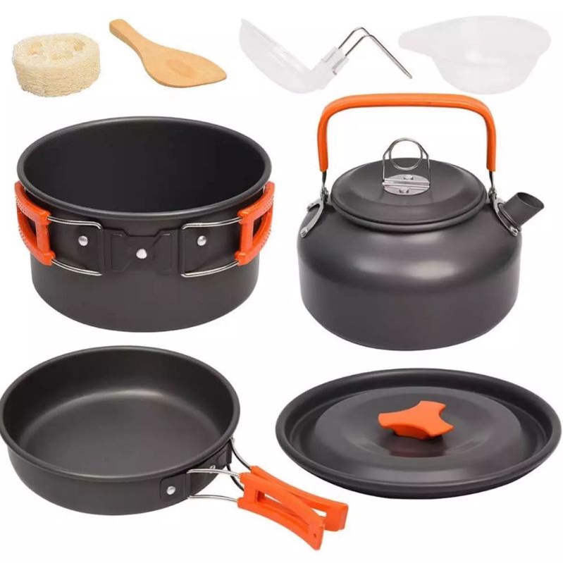 Jual Cooking Set Nesting DS308 plus Teko Ketle Alat Masak Camping ...