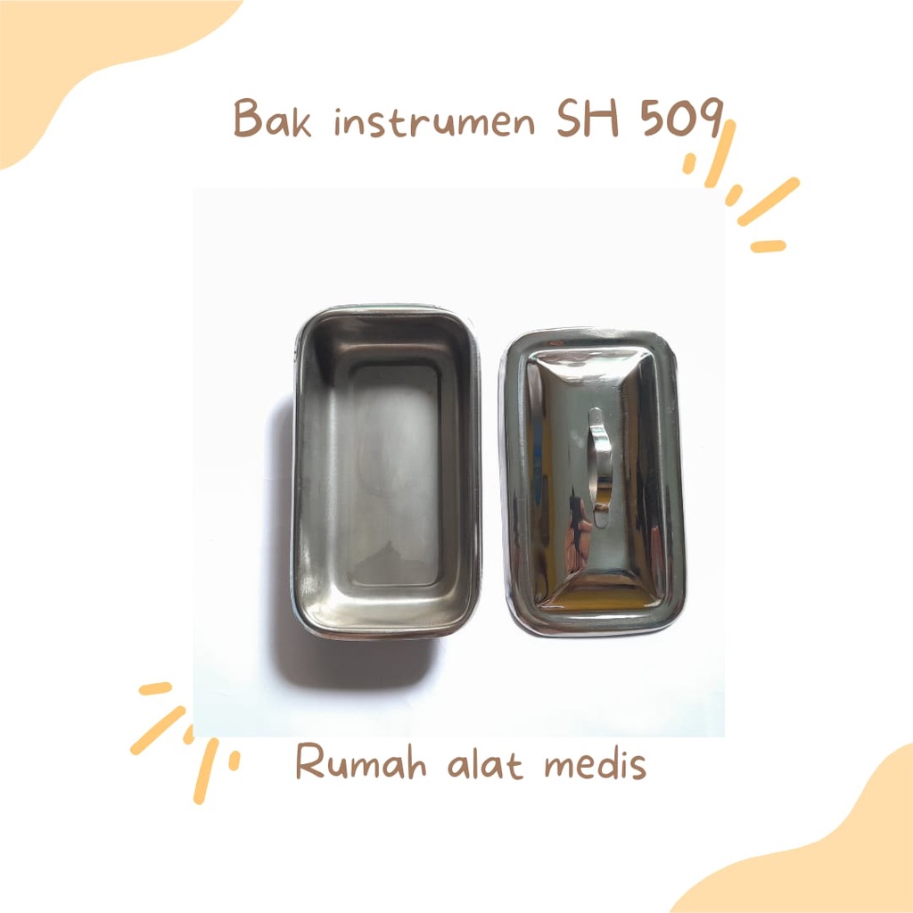 Jual Bak Instrumen SH 509 / Instrument tray Stainless Steel / Bak ...