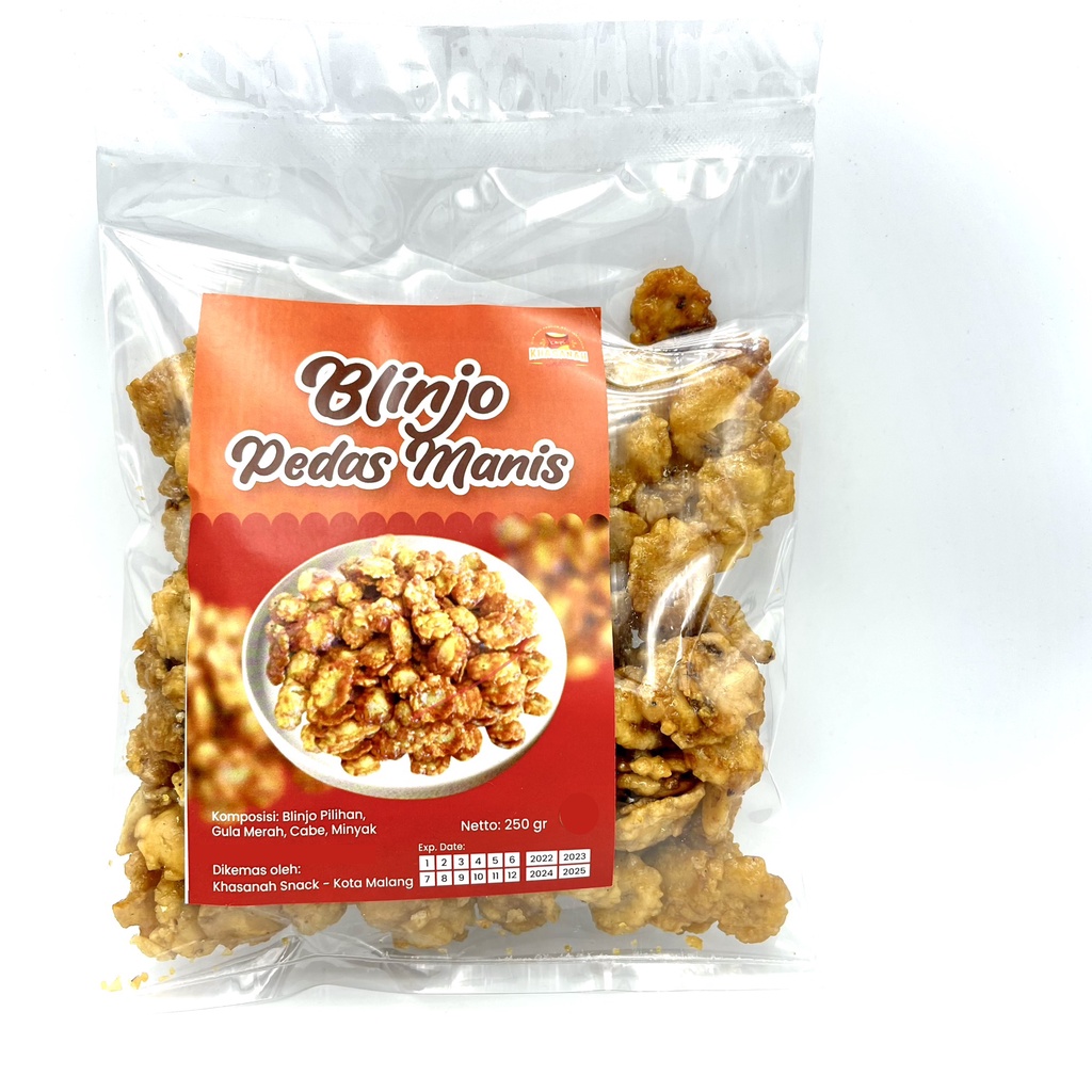 Jual Khasanah - Blinjo / Emping Pedas Manis | Shopee Indonesia