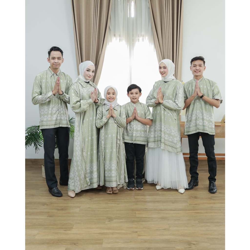 Jual Warna Warni Brand SARIMBIT BAJU KELUARGA SENIA MAXI FULL MOTIF ...