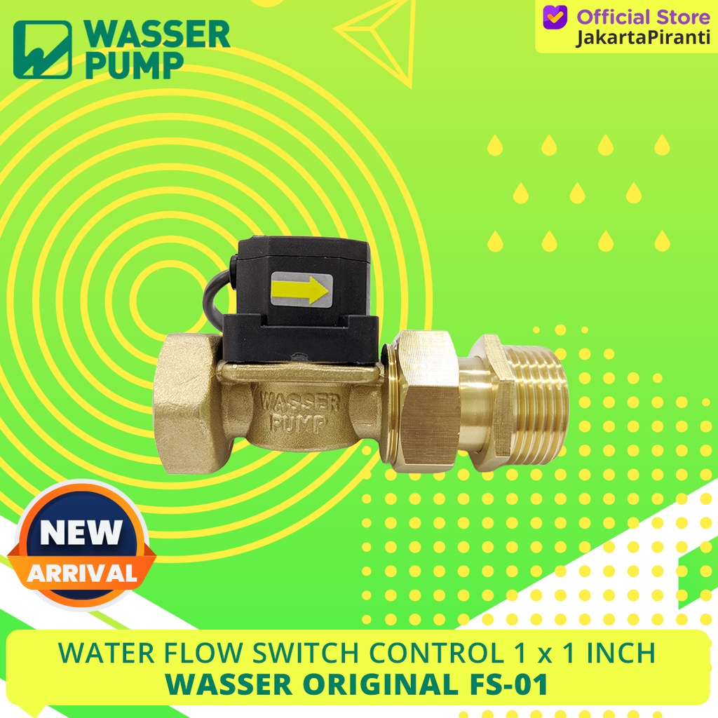 Jual Otomatis Pompa Dorong Booster Pump Flow Switch Control Wasser ORI ...