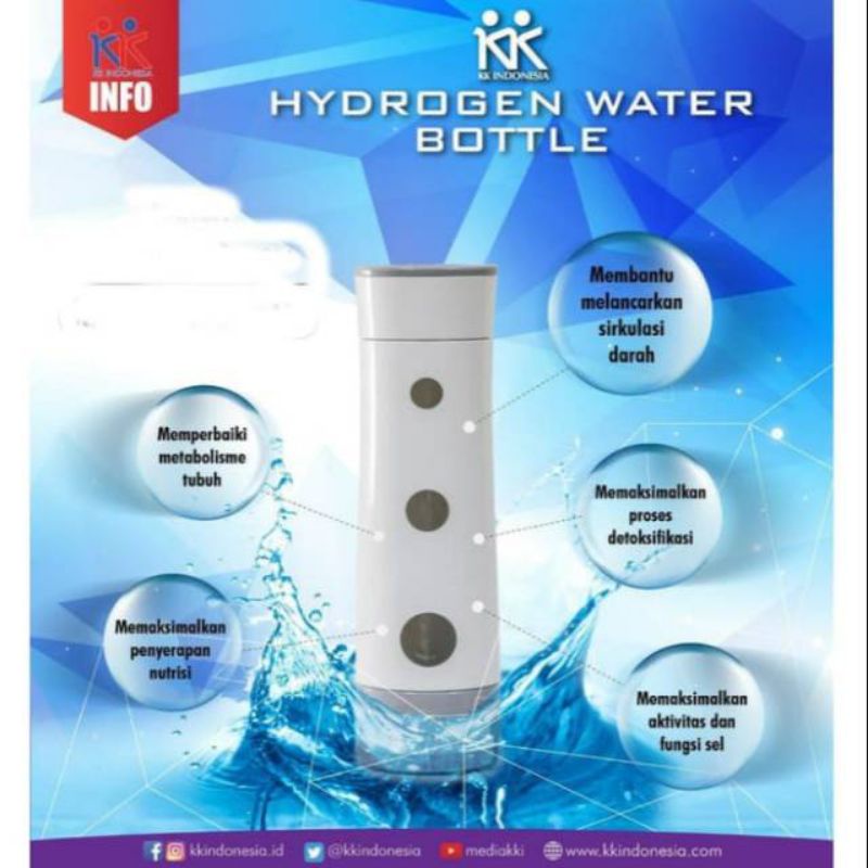 Jual KK HIDROGEN WATER BOTTLE | Shopee Indonesia
