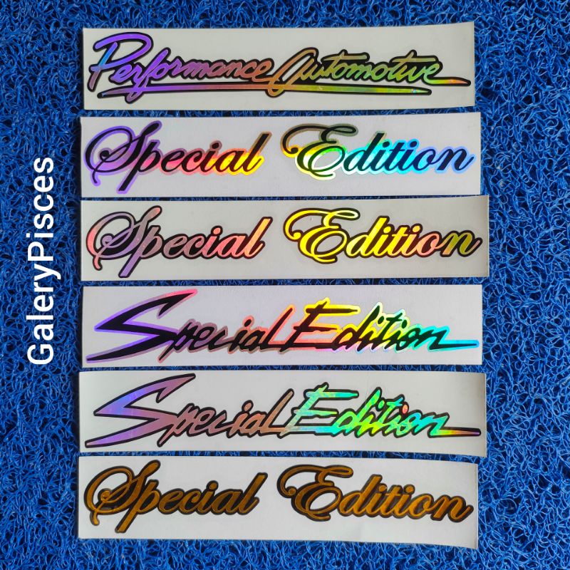 Jual stiker motor keren limited edition special edition | Shopee Indonesia