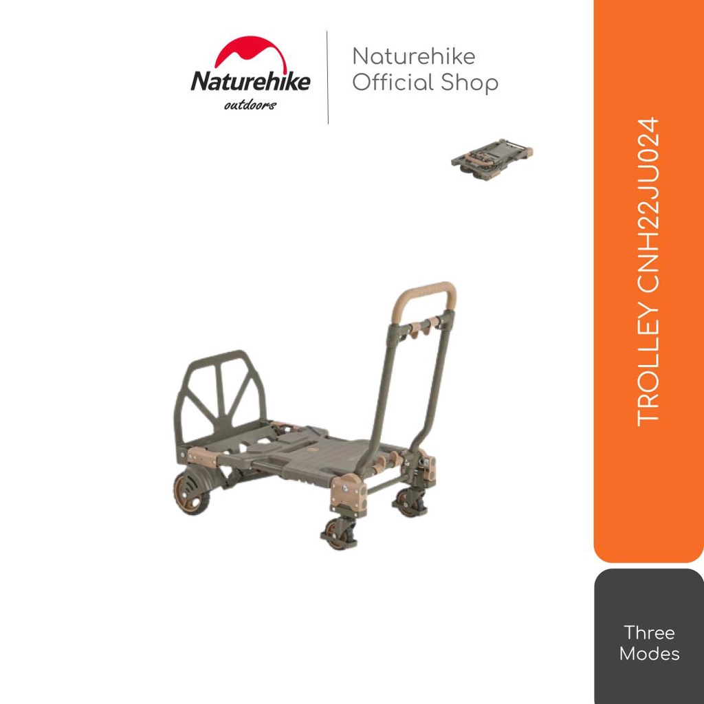 Jual TROLLEY / GEROBAK LIPAT PORTABLE CAMPING NATUREHIKE CNH22JU024 ...