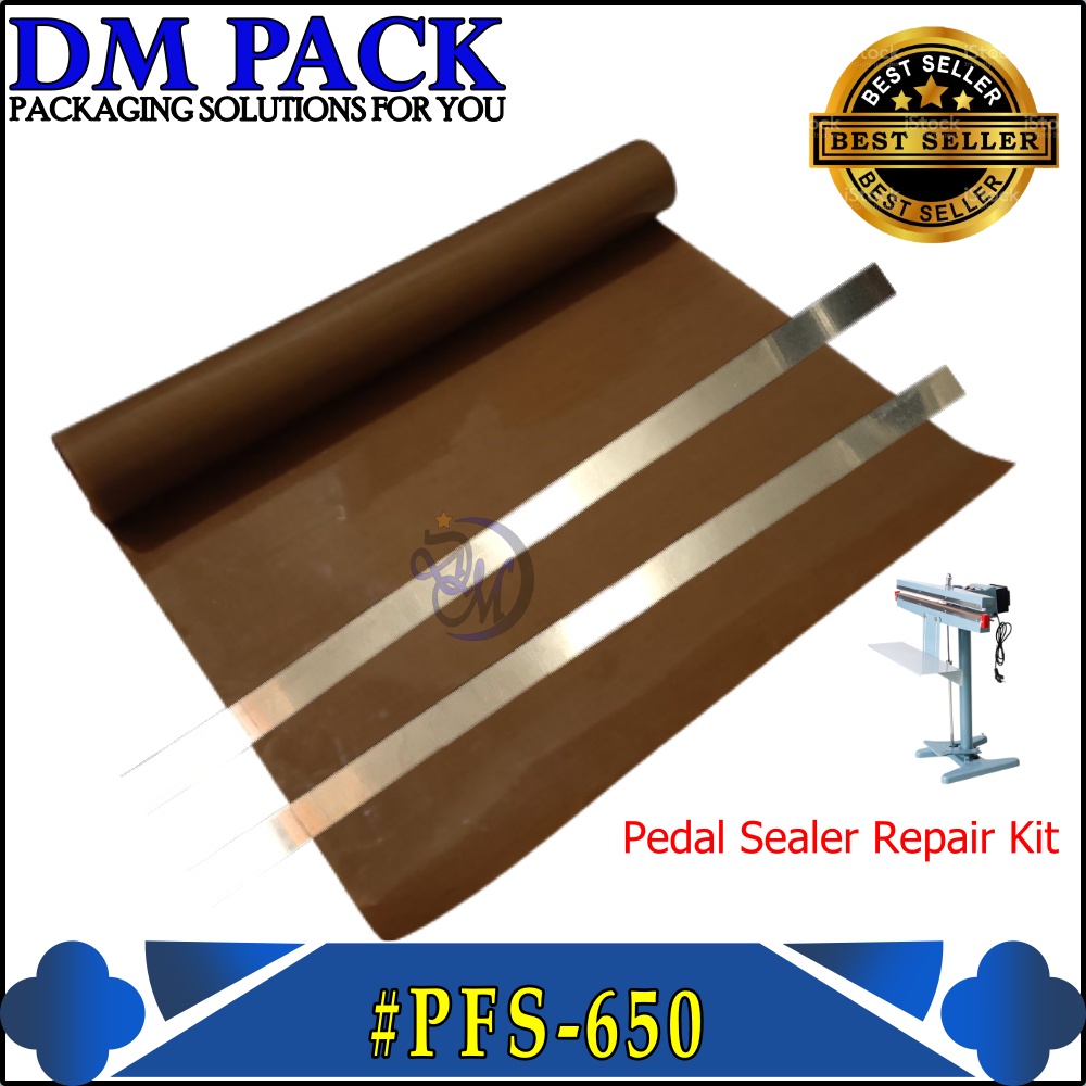 Jual Repair Kit Kain teflon tahan panas dan element sealer PFS-650 Hualian | Shopee Indonesia