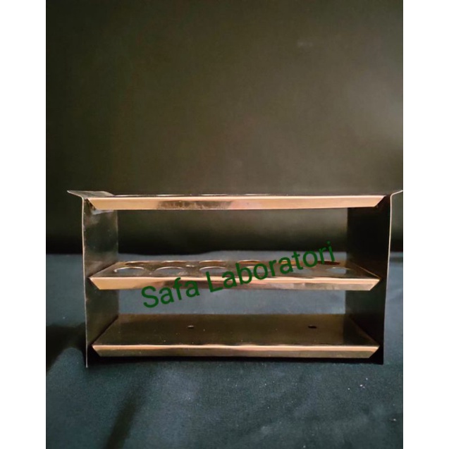 Jual Rak Tabung Reaksi Stainless 12 Lubang | Shopee Indonesia