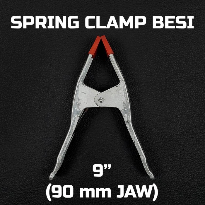 Jual Spring Clamp Besi 9 inch Catok clip jepit klem | Shopee Indonesia