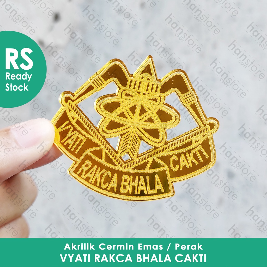 Jual RS 18 / 20 / 22 / 25 cm Logo VYATI RAKCA BHALA CAKTI / Emblem ...